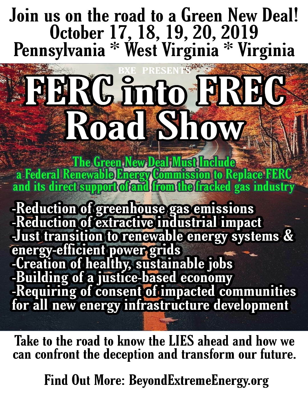FERC Into FREC Roadshow! – Beyond Extreme Energy